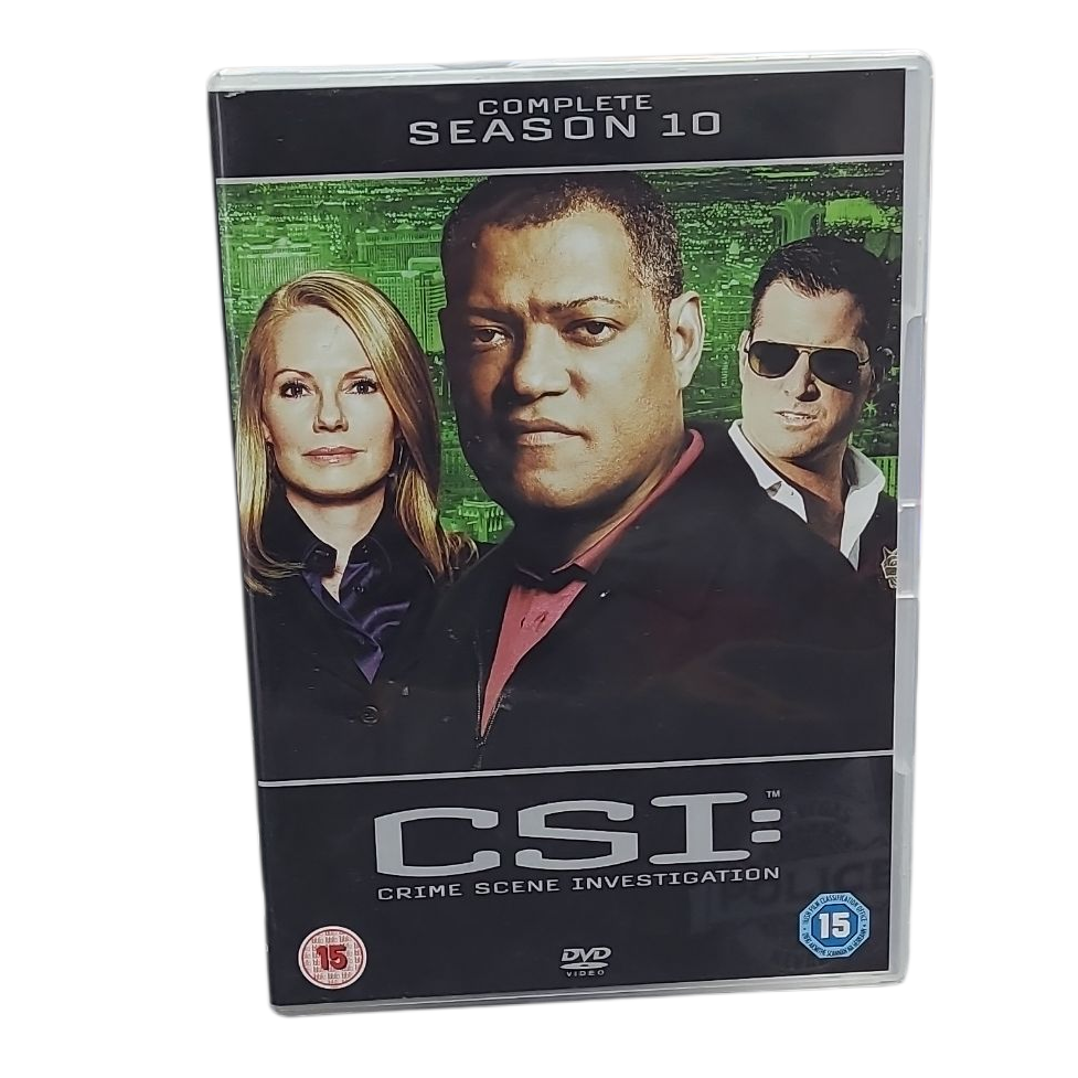 Pre-owned CSI Crime Scene Investigation Season 10 Complete DVD ...